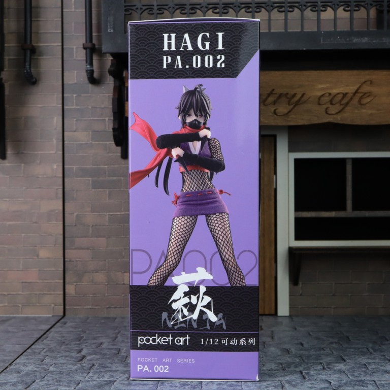 HASUKI pocket artシリーズ PA002 女忍 萩 & 1/12用 CS004 ボアフリースパーカーセット レビュー | レゴ箱 ...