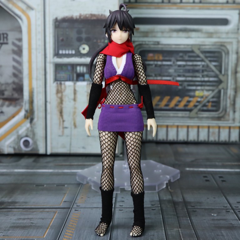 HASUKI pocket artシリーズ PA002 女忍 萩 & 1/12用 CS004 ボアフリースパーカーセット レビュー | レゴ箱 ...