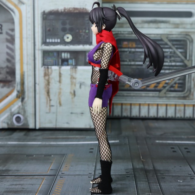 HASUKI pocket artシリーズ PA002 女忍 萩 & 1/12用 CS004 ボアフリースパーカーセット レビュー | レゴ箱 ...