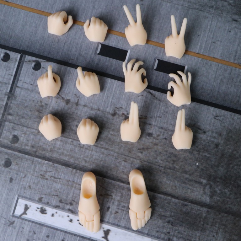 HASUKI pocket artシリーズ PA002 女忍 萩 & 1/12用 CS004 ボアフリースパーカーセット レビュー | レゴ箱 ...