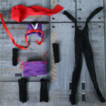 HASUKI pocket artシリーズ PA002 女忍 萩 & 1/12用 CS004 ボアフリースパーカーセット レビュー | レゴ箱 ...