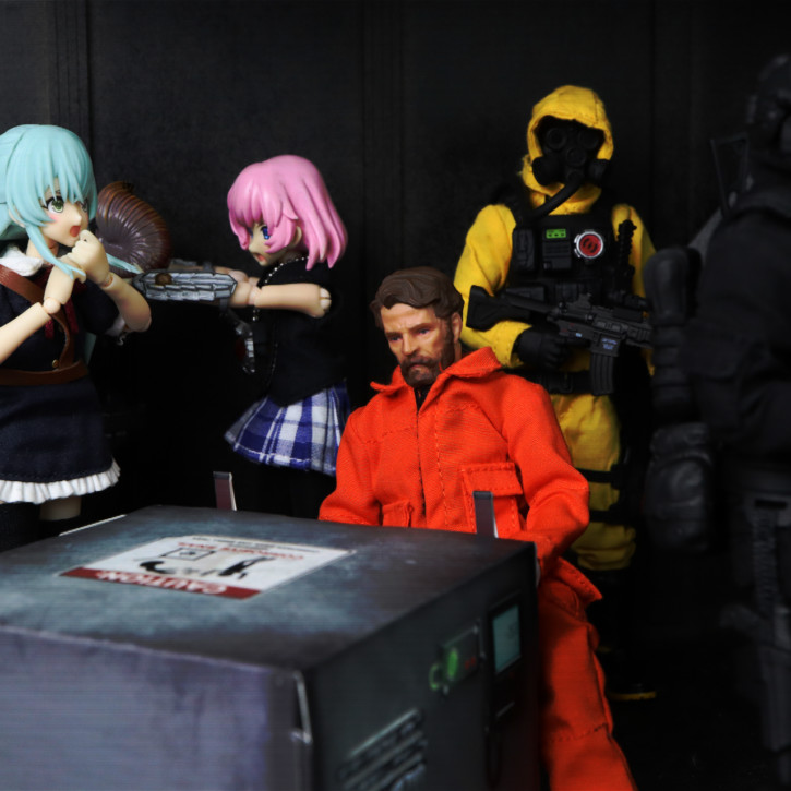 DRAGON HORSE DH-S003 SCP財団シリーズ Dクラス職員 SCP-181“ラッキー” & DH-S002 SCP財団シリーズ ...